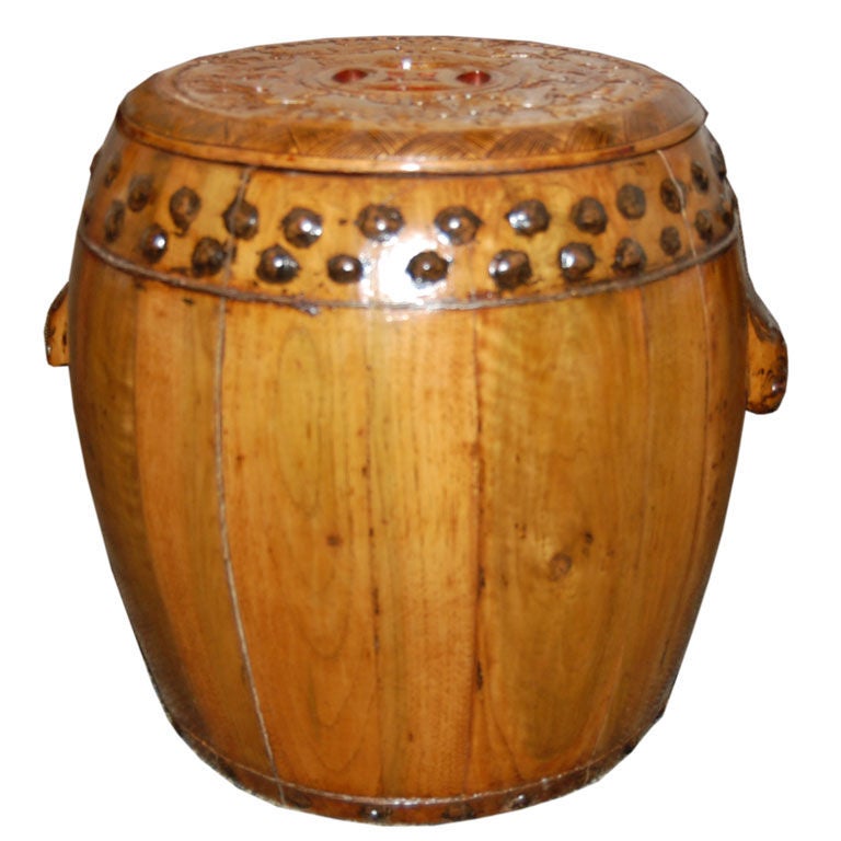 c. 1900 Chinese Rice Storage Barrel at 1stDibs