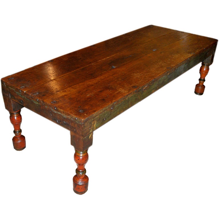 Large Wooden Takhat coffee height table at 1stDibs takhat coffee table takhat furniture wooden takhat for sale