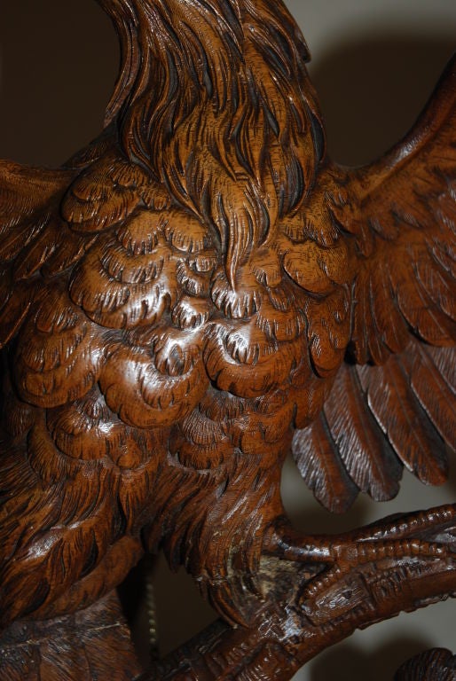 a Black Forest lectern, carved to resemble an eagle For Sale at 1stDibs