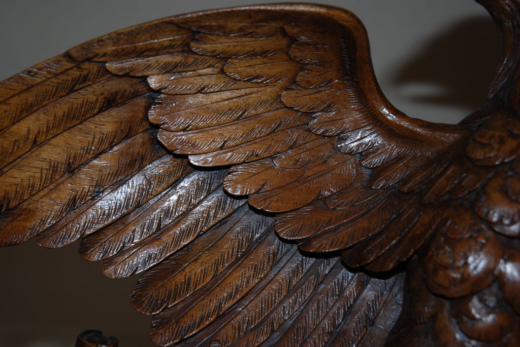 a Black Forest lectern, carved to resemble an eagle For Sale at 1stDibs