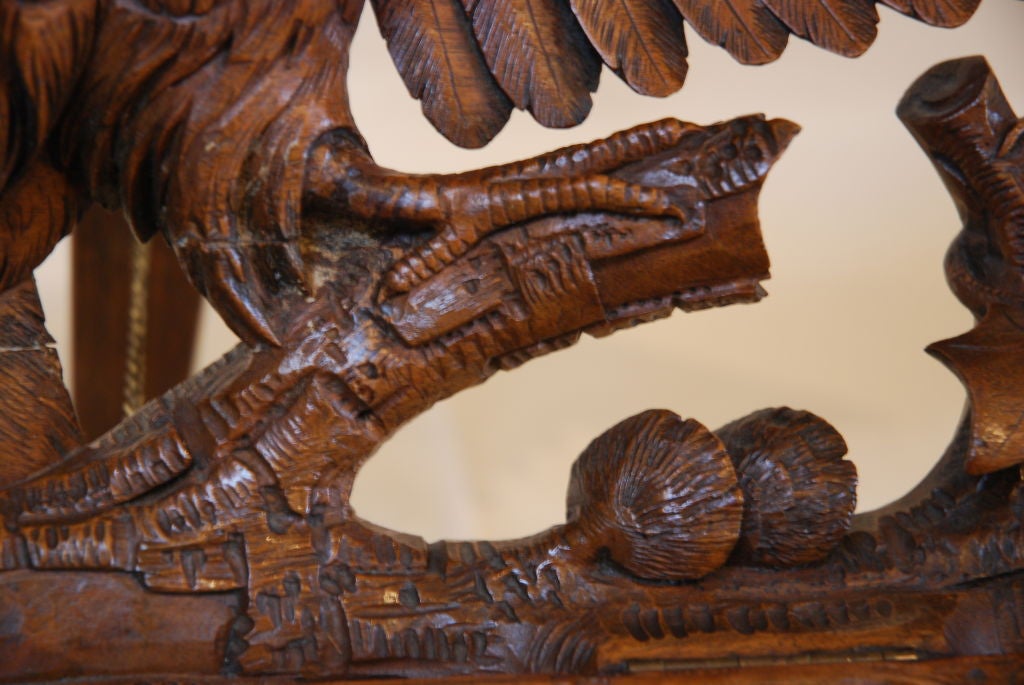 a Black Forest lectern, carved to resemble an eagle For Sale at 1stDibs