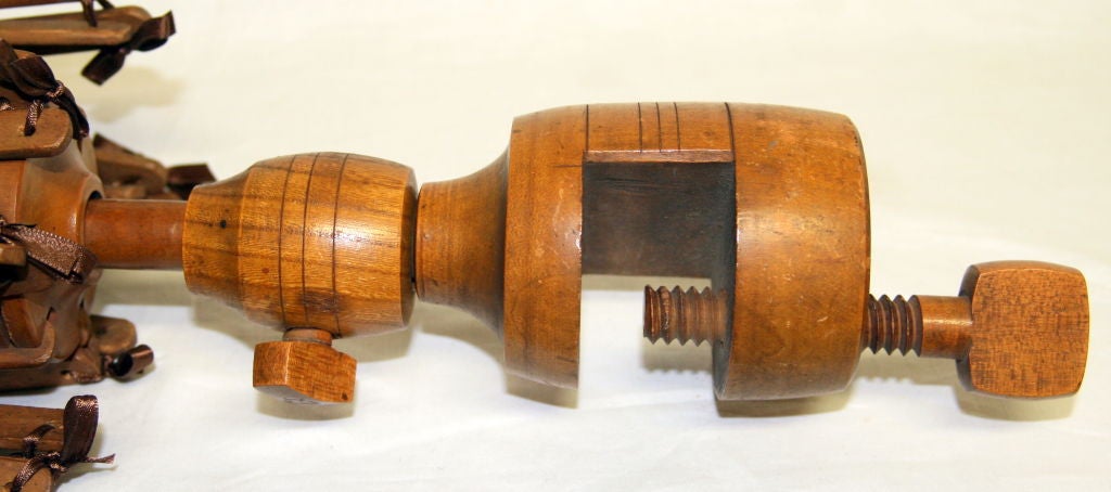 Antique Wooden Shaker Yarn Swift from Mt. Lebanon, New York For Sale at ...