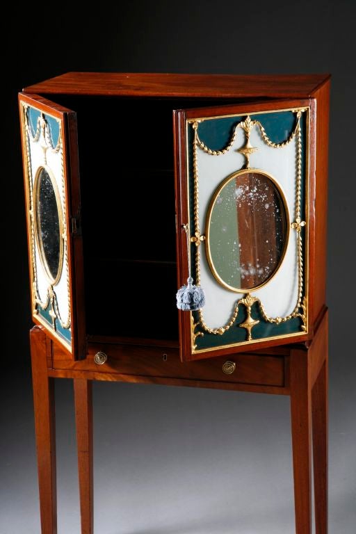 A George III Cabinet On Stand For Sale at 1stDibs