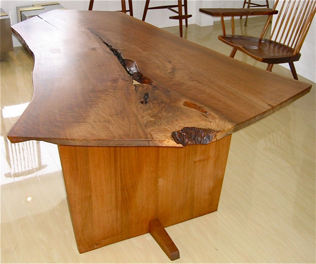 George Nakashima Prototype for the Minguren Table at 1stDibs