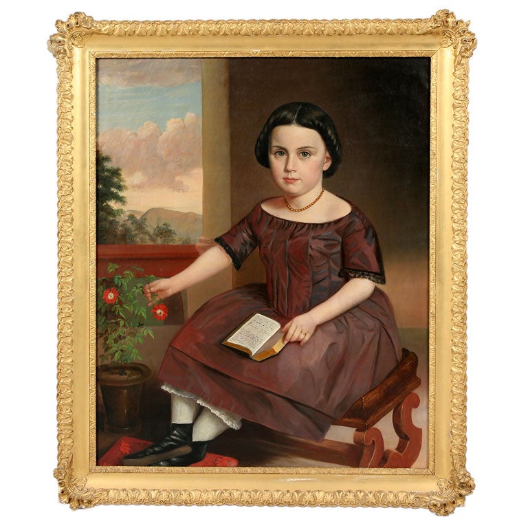 Portrait of Phoebe Francis Ricker For Sale at 1stDibs