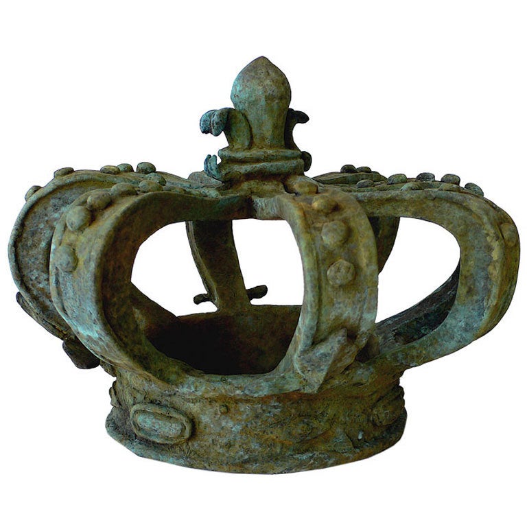 A Bronze Crown by Cheryl Ekstrom at 1stDibs