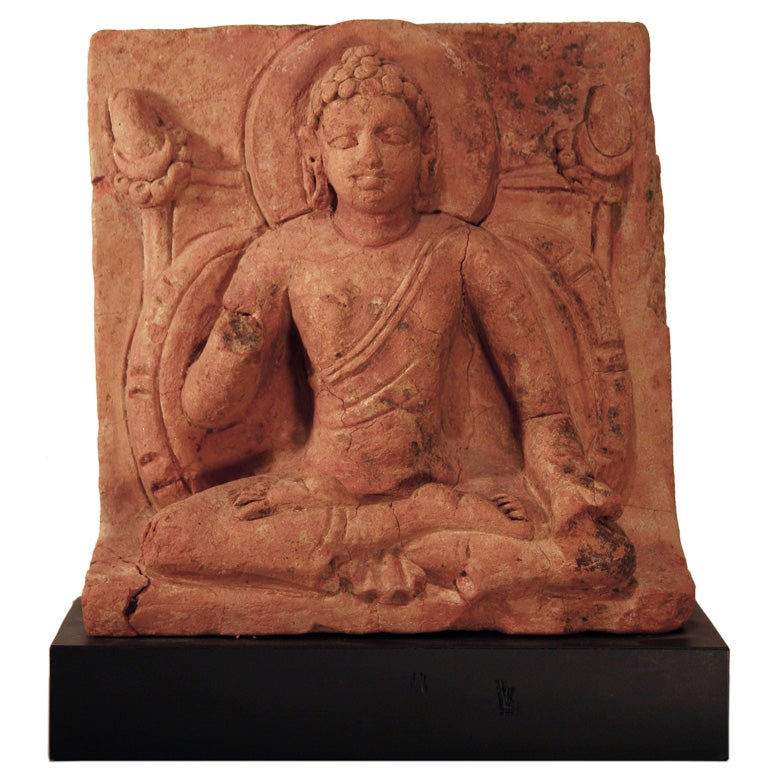 Gupta Buddha Plaque For Sale at 1stDibs