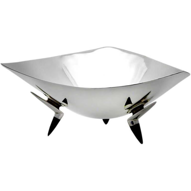 Sterling Silver 'Circa '70 Delta Bowl' by Donald Colflesh Gorham at 1stDibs