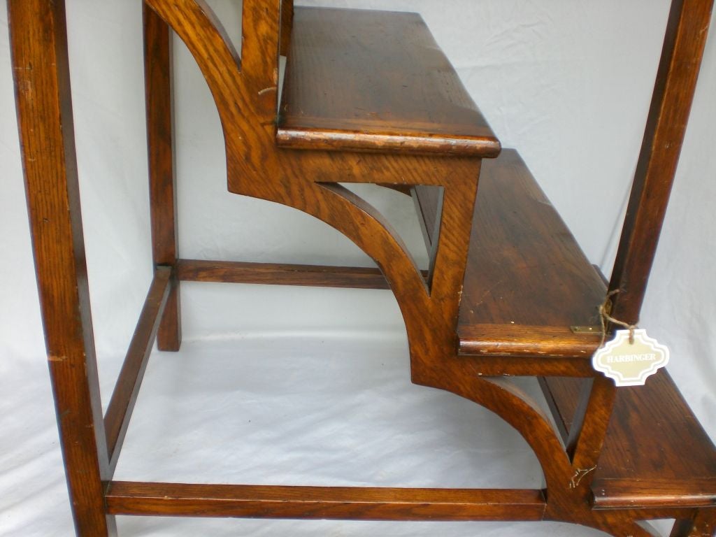 Antique Mahogany Library Ladder at 1stDibs | library ladder antique ...