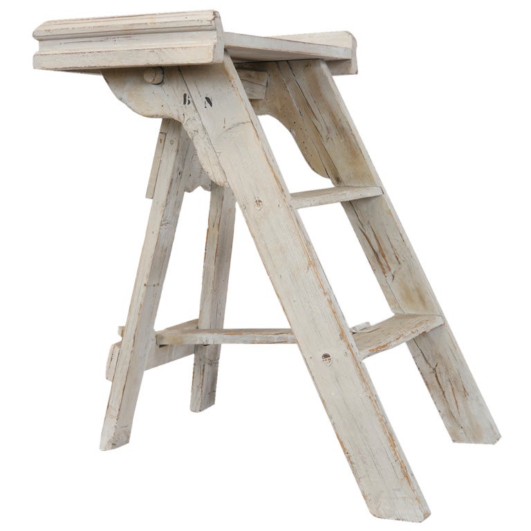 Antique French Painter's Ladders at 1stDibs