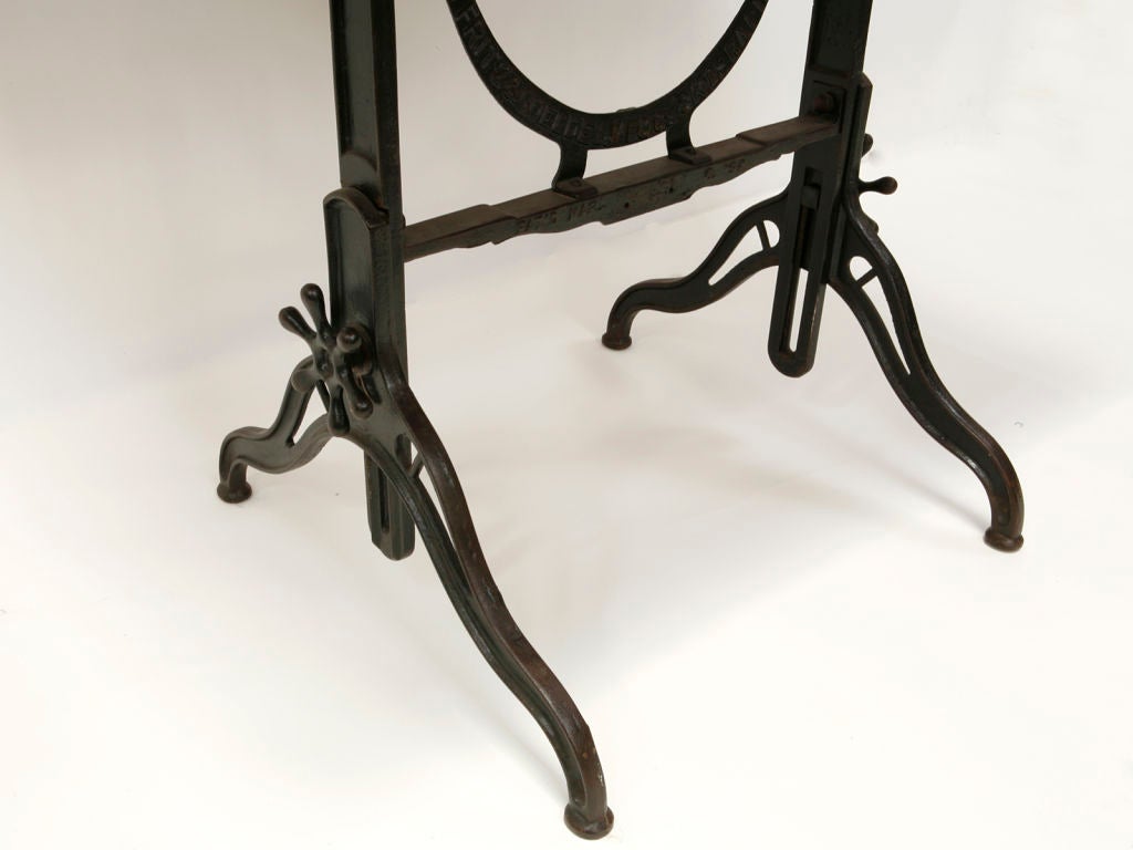 Antique Drafting Table by Fritz and Goeldel Mfg. Co. at 1stDibs