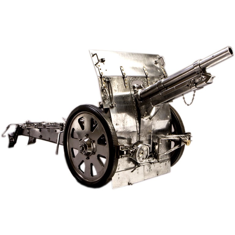 Krupp sFH 13 Cannon Model at 1stDibs