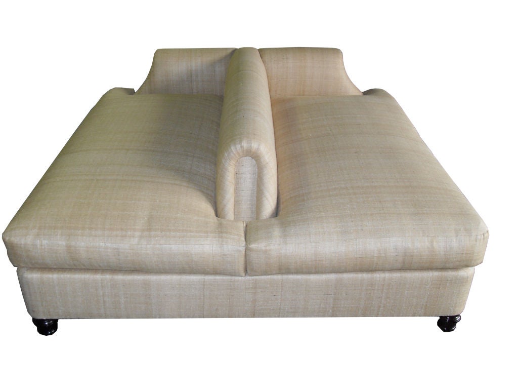 Double Sided Chaise at 1stDibs