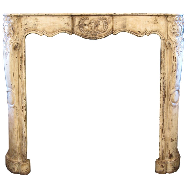 French Antique Regency Period Mantle at 1stDibs