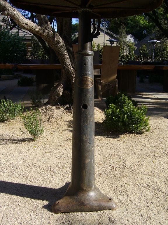 Vintage Industrial Iron High Top Table, France c. 1930 at 1stDibs ...