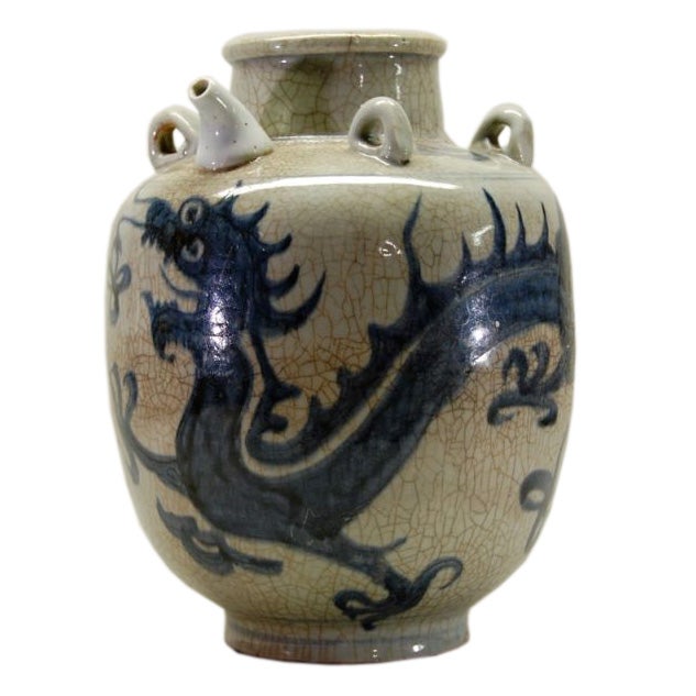 Ming dynasty wine jar at 1stDibs