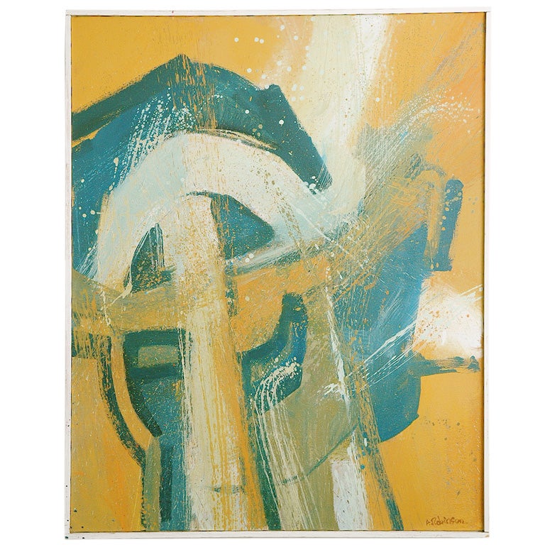 Alan S. Robinson Abstract Painting at 1stDibs