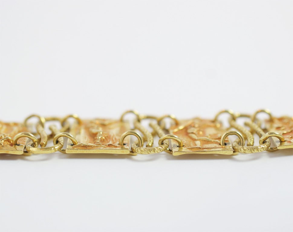 Germano Gold Bracelet For Sale at 1stDibs