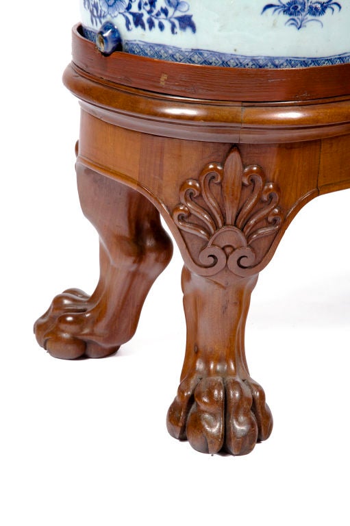 19th Century English Export Blue and White Bidet For Sale at 1stDibs ...