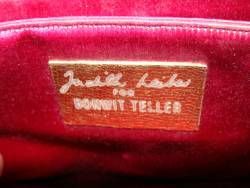 Rouge Alligator Shoulder Bag - Judith Leiber for Bonwit Teller For Sale ...