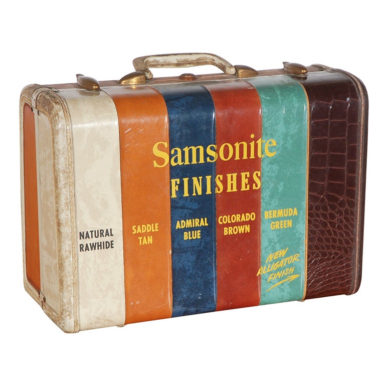 Samsonite Vintage Suitcases - For Sale on 1stDibs | vintage samsonite ...