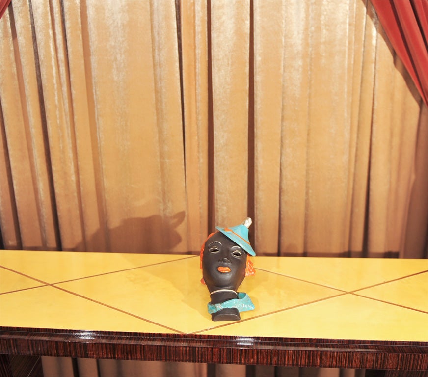 Art Deco Goldscheider Mask at 1stDibs