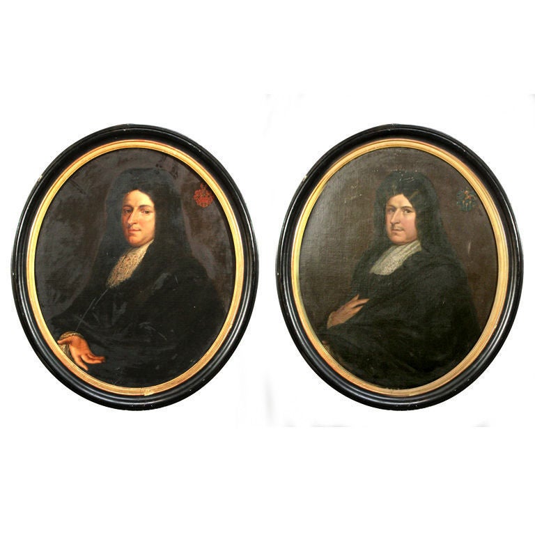 Antique Oval Portrait at 1stDibs