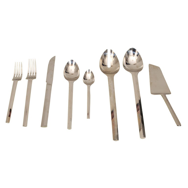 Modernist Stainless Flatware by Rosenthal at 1stDibs