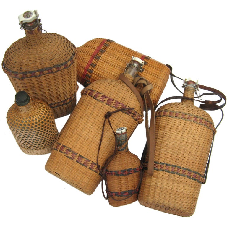 Decorative flasks at 1stDibs