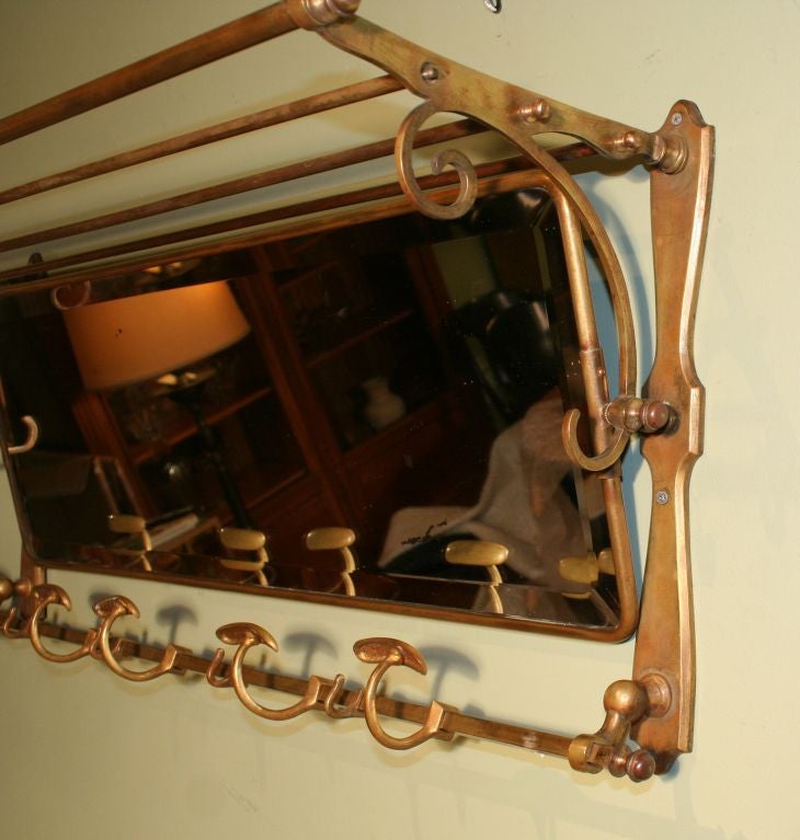 Elegant 1920's Coat Rack at 1stDibs