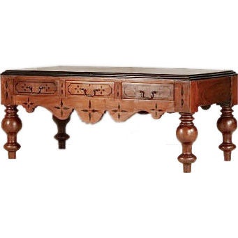 Anglo-Dutch Colonial Coffee Table at 1stDibs