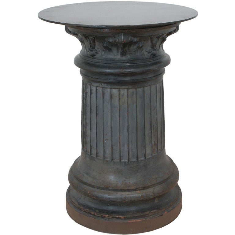 Cast Iron Column Base at 1stDibs