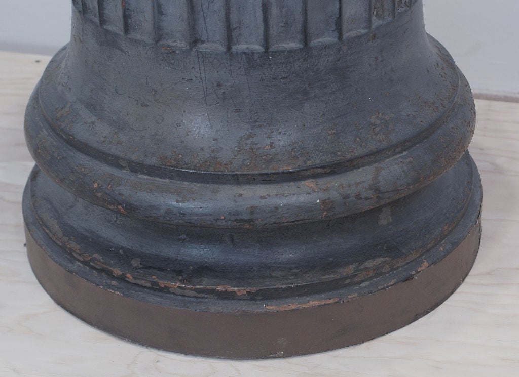 Cast Iron Column Base at 1stDibs