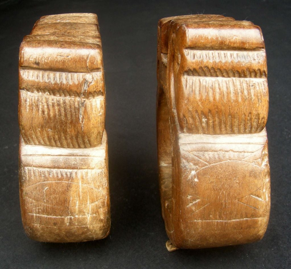 Antique Early 19th Century Colonial Carved Wooden Stirrups at 1stDibs ...