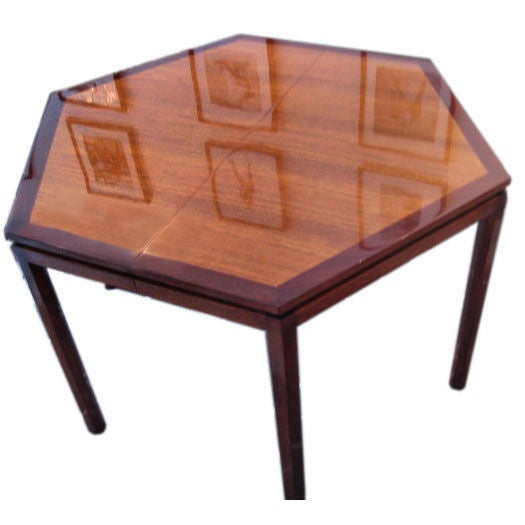 A Six Sided Dining Table by Edward Wormley for Dunbar at 1stDibs | 6 ...