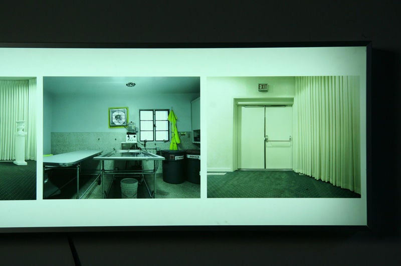 Light box wall mounted art work by Maguerite Beckley at 1stDibs