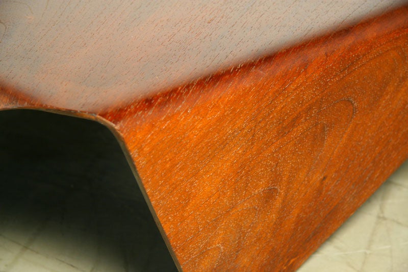 Low geometric bent plywood coffee table by Jorge Zalszupin at 1stDibs ...