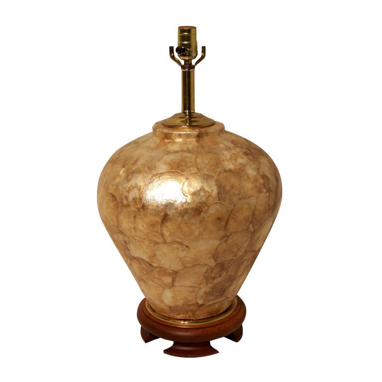 Capiz Lamp For Sale at 1stDibs