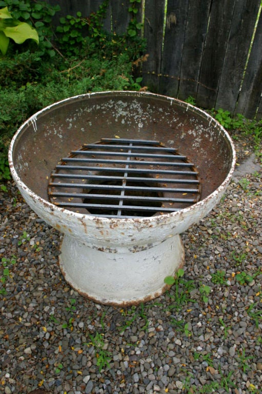 Large Cast Iron Planter For Sale at 1stDibs