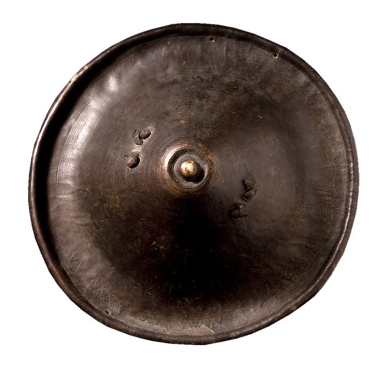 African Animal Skin Shield at 1stDibs