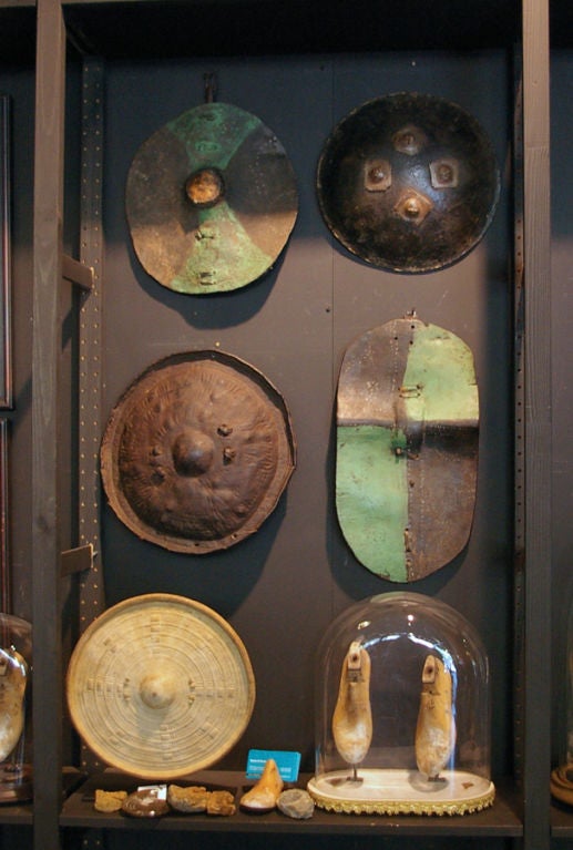 African Animal Skin Shield at 1stDibs