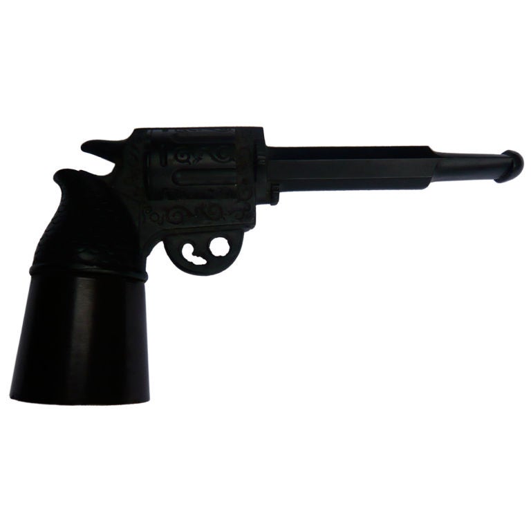 19th c. American Pipe in the shape of a revolver at 1stDibs