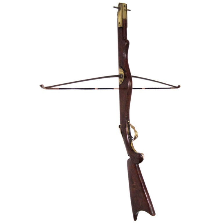 Beautiful French "Birding" Crossbow For Sale at 1stDibs