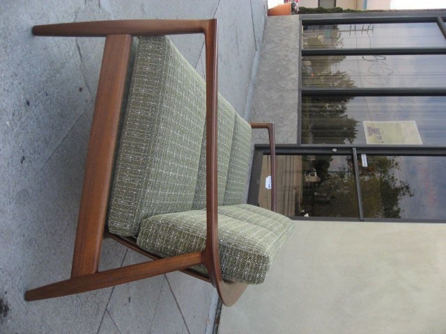 Slat Back Open Frame Sofa by Folke Ohlson for Dux at 1stDibs