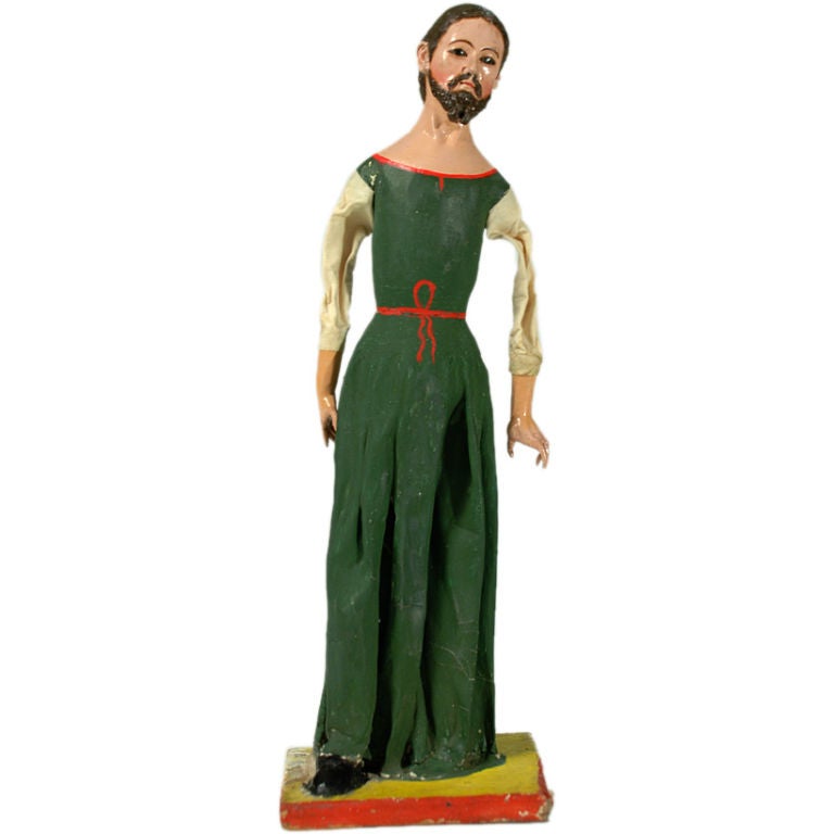 Spanish Colonial Santo at 1stDibs