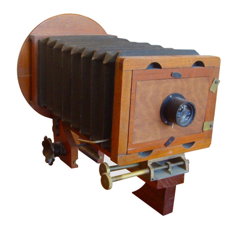 Antique Wood Camera at 1stDibs
