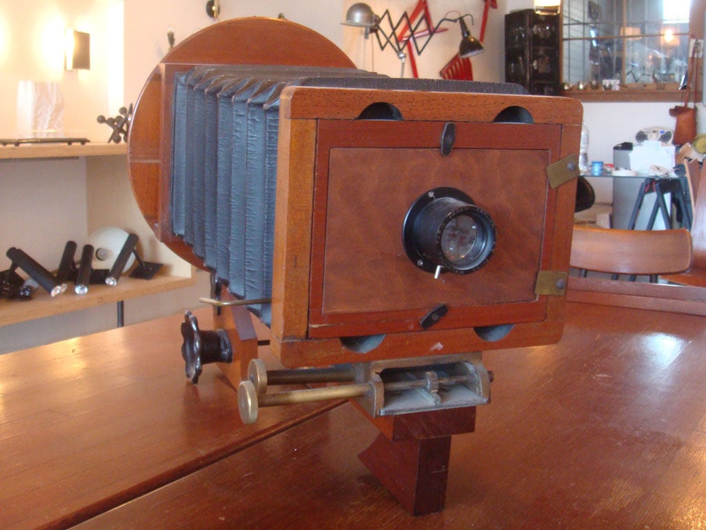 Antique Wood Camera at 1stDibs