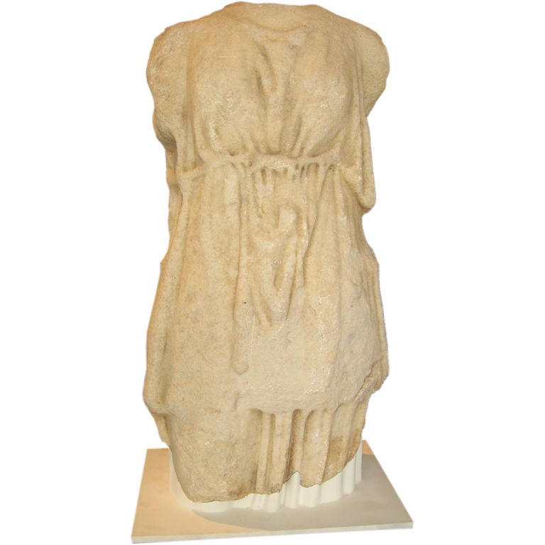 Roman Marble Female Torso For Sale at 1stDibs