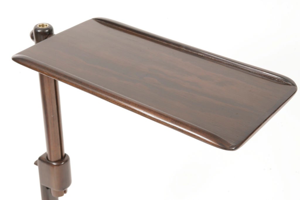 Prototype Allen Ditson Adjustable Side Table at 1stDibs