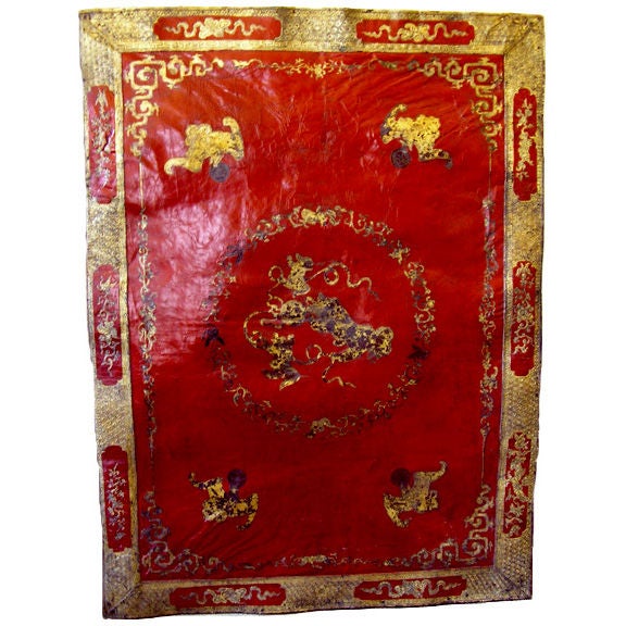 Lacquered Wall Panel For Sale at 1stDibs